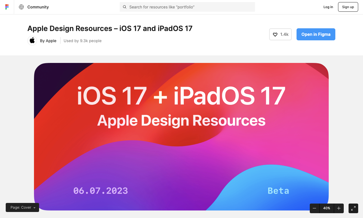FigmaでiOS 17・iPadOS 17のUIキットを利用する方法 | wentz-design.com